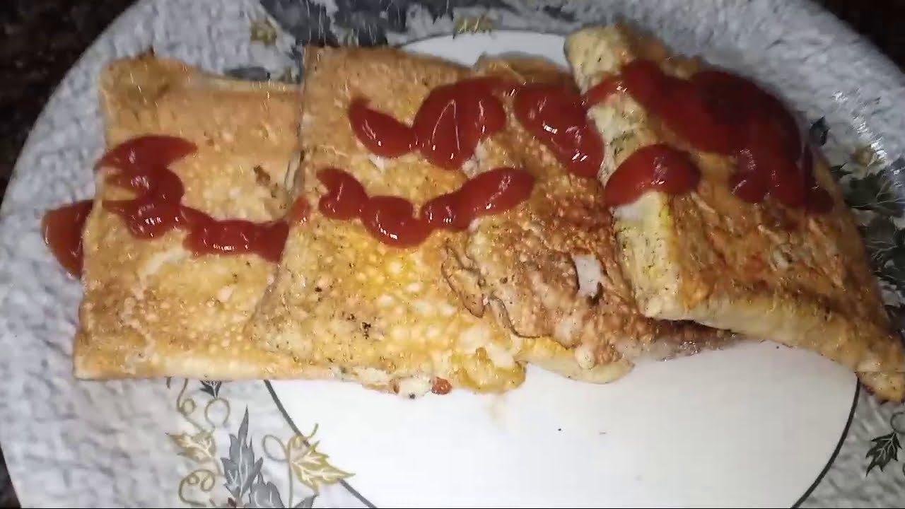 how to make omelet bread - YouTube