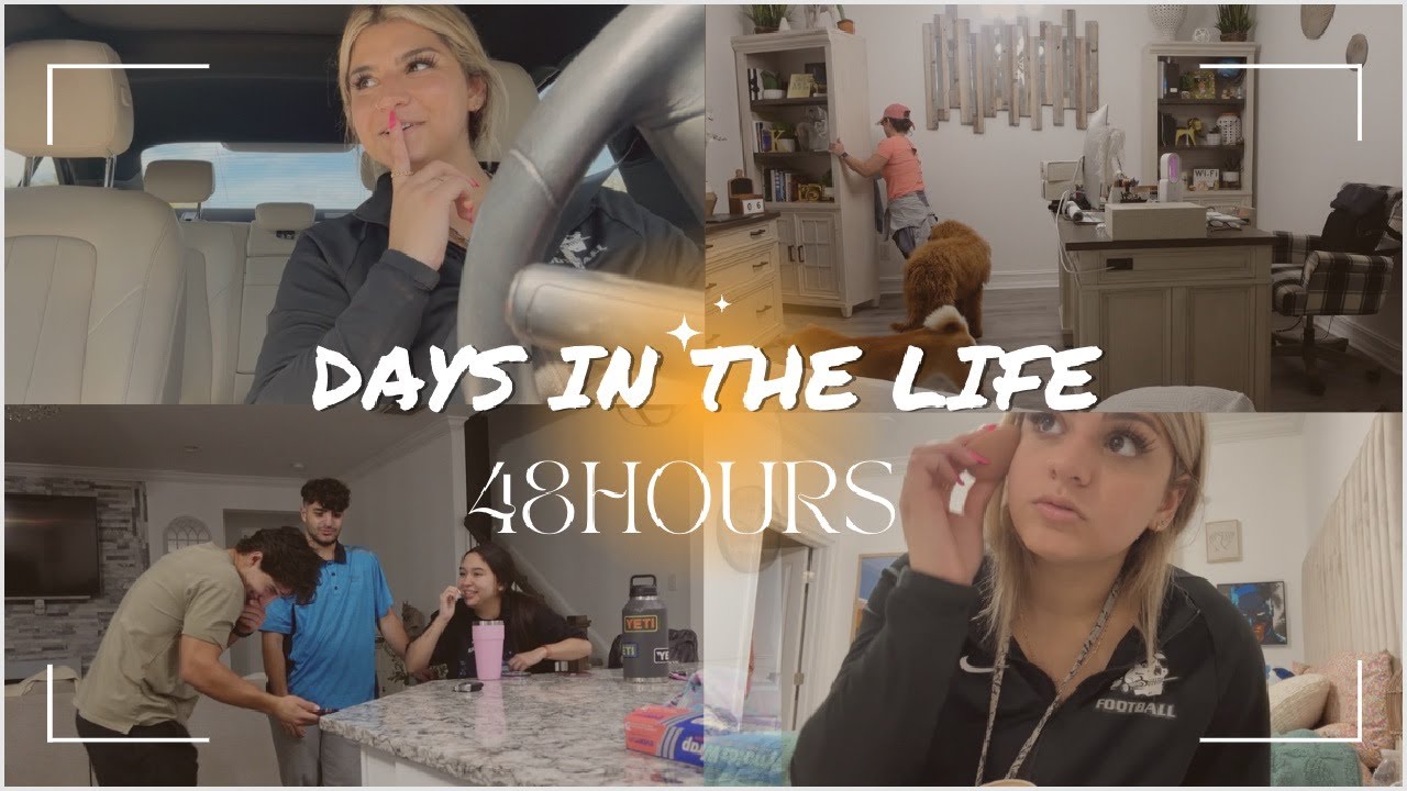 Spend 48 hours with us .Big Decision ,spring clean & Haul .vlog#942 ...