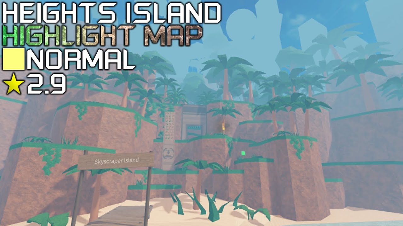Roblox: Flood Escape 2 - Heights Island [Highlight Map] (Peak Normal ...