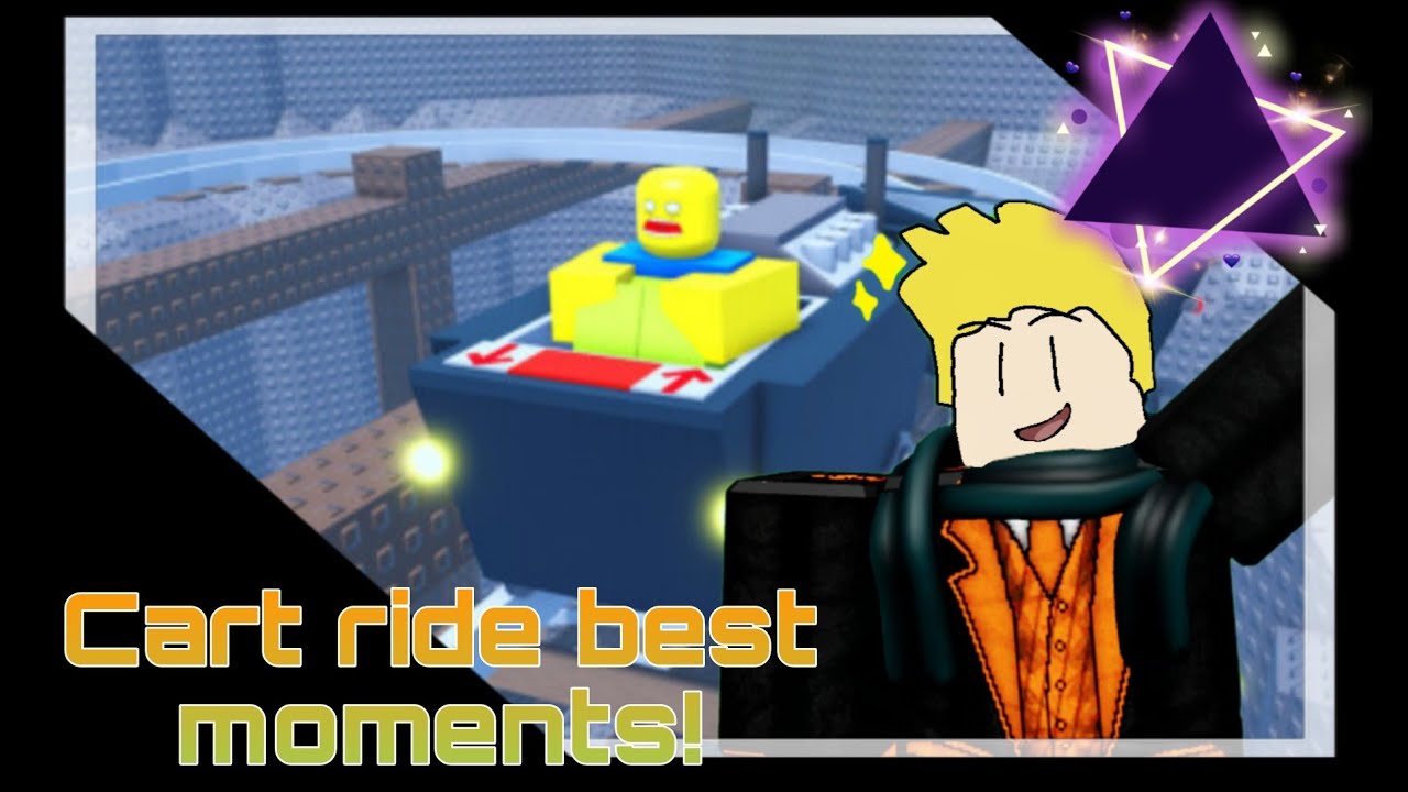 Cart rides best moments by myself!(Roblox cart ride game) - YouTube