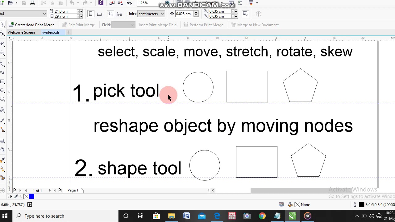 HOW TO START USING TOOLS IN CORELDRAW Video 3 YouTube HOW TO START USING TOOLS IN CORELDRAW Video 3 YouTube