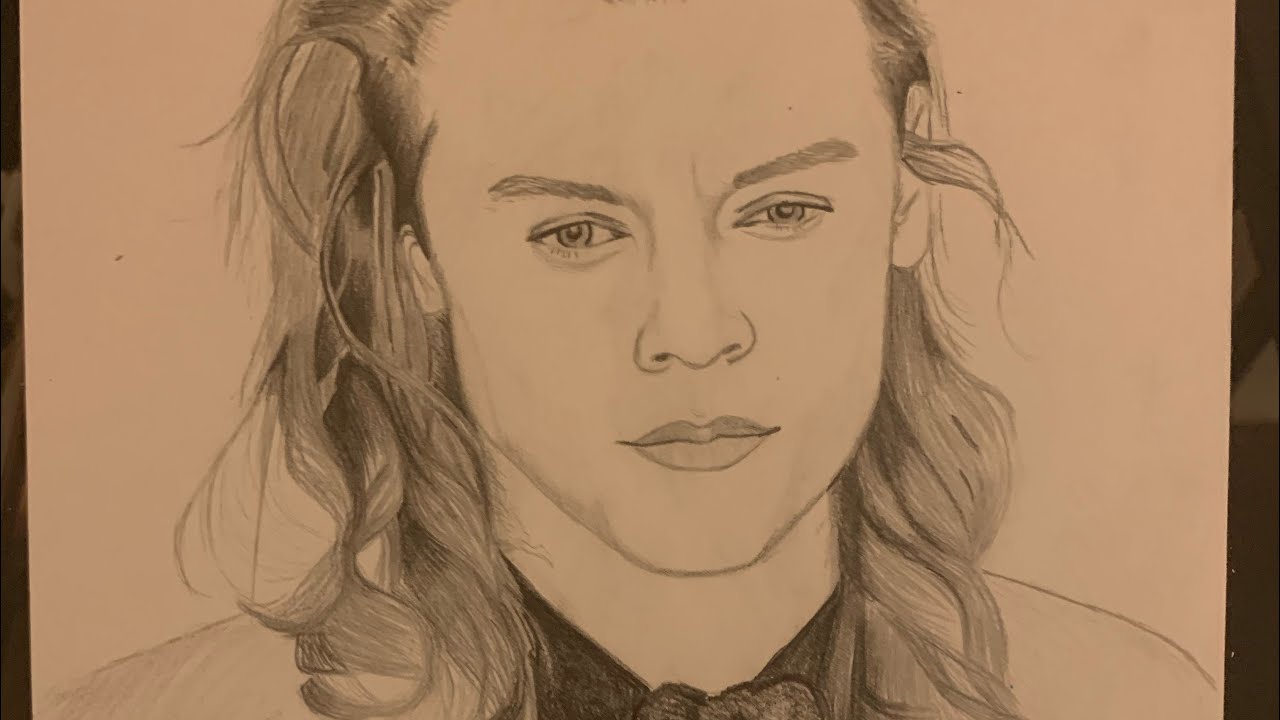Drawing Harry Styles#art #artdrawing #drawing #sketch #artistportrait # ...