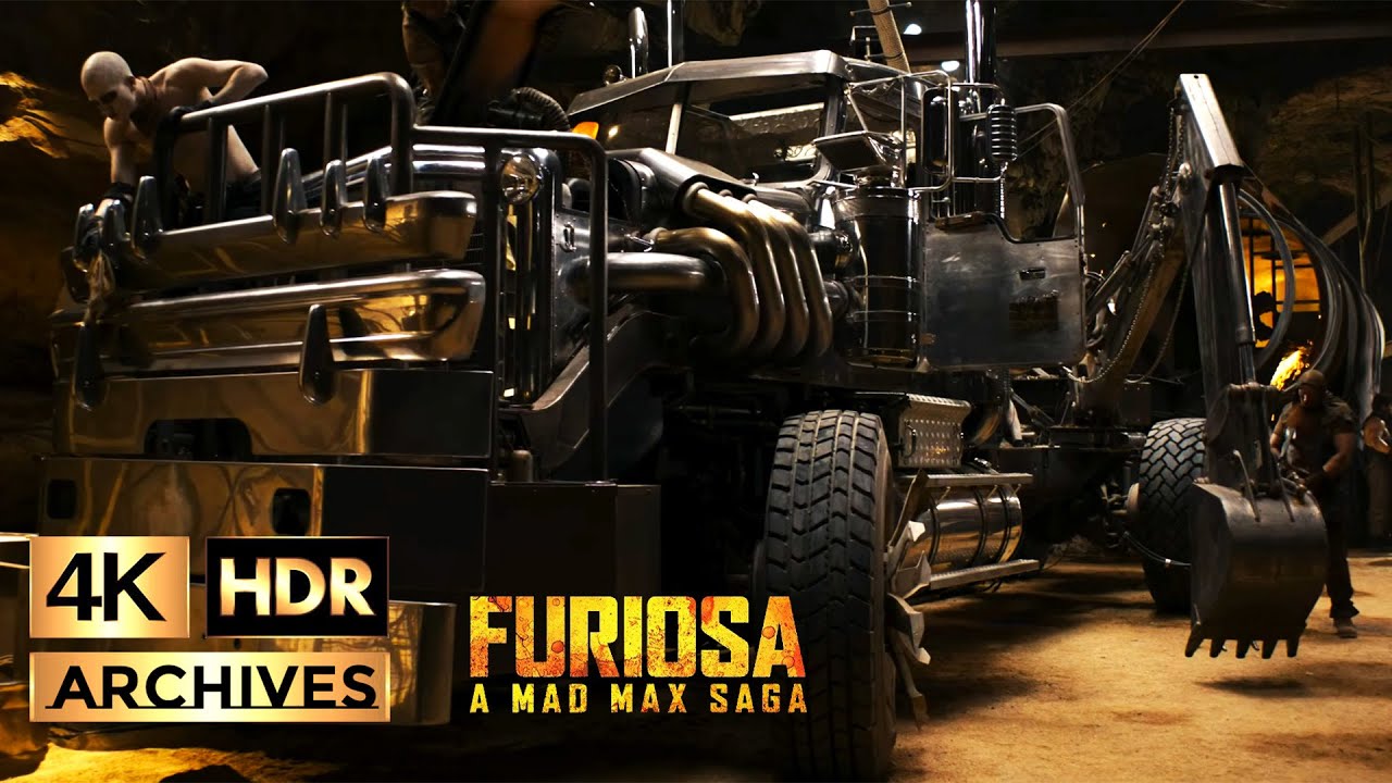 FURIOSA: A MAD MAX SAGA [ 4K - HDR ] Building the War Rig and the ...