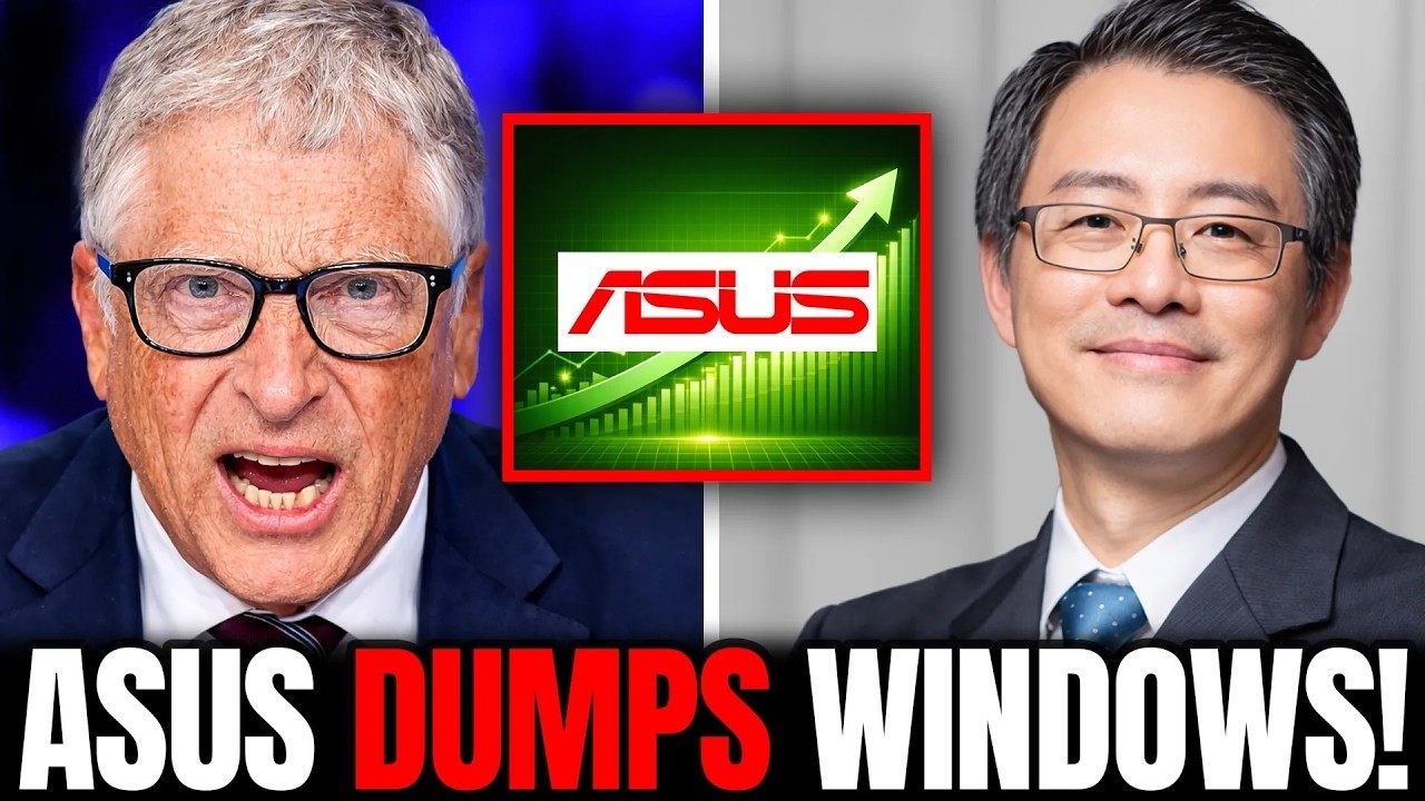 Bill Gates FURIOUS As ASUS DITCHES Microsoft For Linux! - YouTube