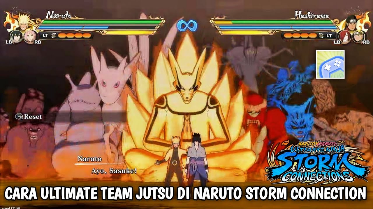 CARA ULTIMATE TEAM JUTSU DI NARUTO STORM CONNECTION | STARPARKS CLOUD ...