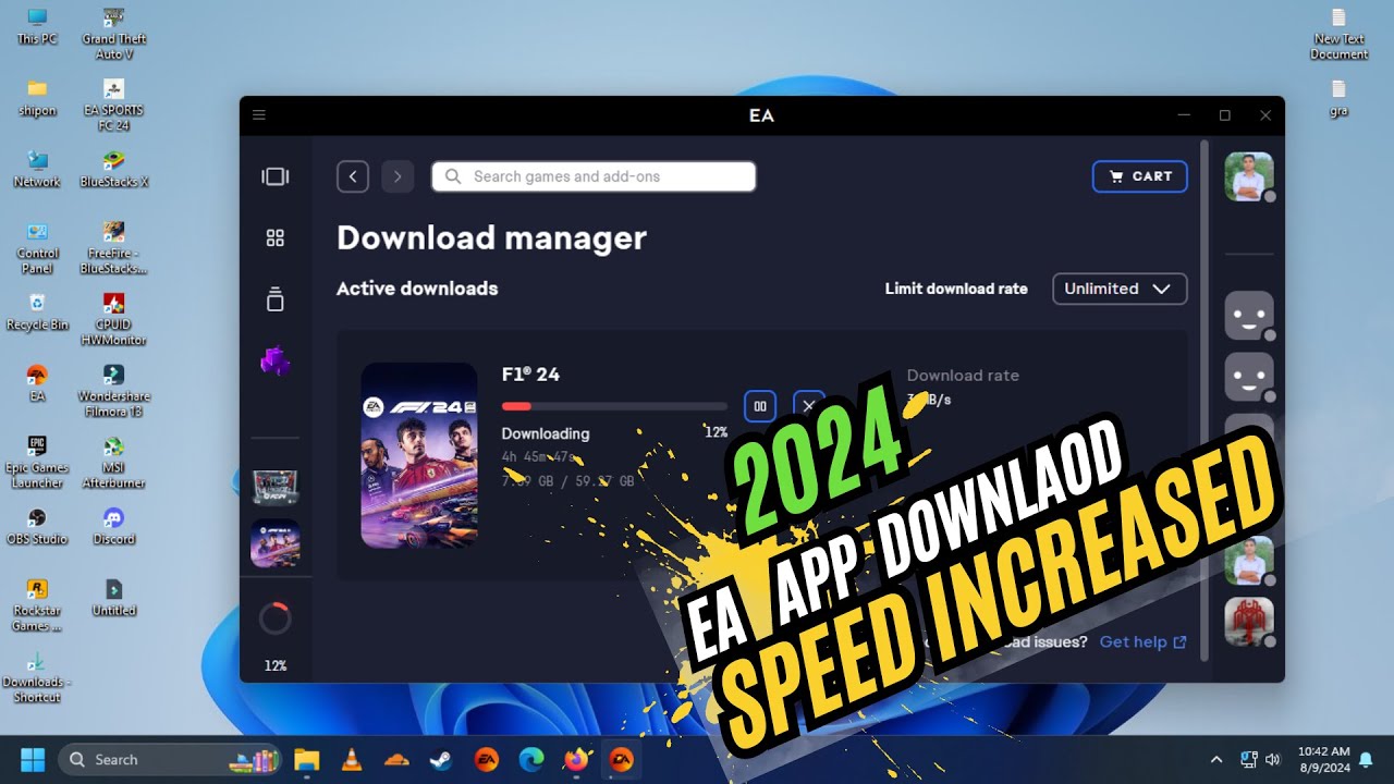EA app Download speed increased 2024 [ Update] - YouTube