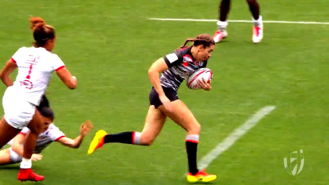 England sevens ace Holly Aitchison is one to watch - YouTube