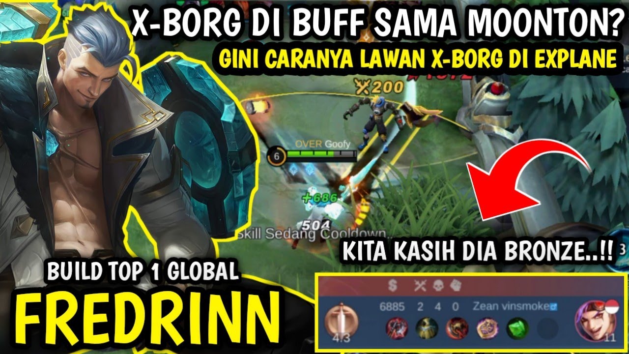TUTORIAL FREDRINN BUFF | CARA MAIN FREDRINN EXPLANE DI PATCH BARU ...