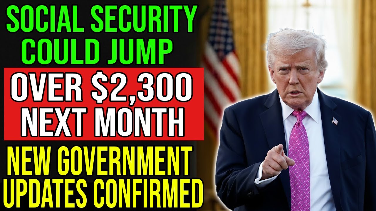 Social Security Payments May Jump Over $2,300 Next Month Thanks to New ...