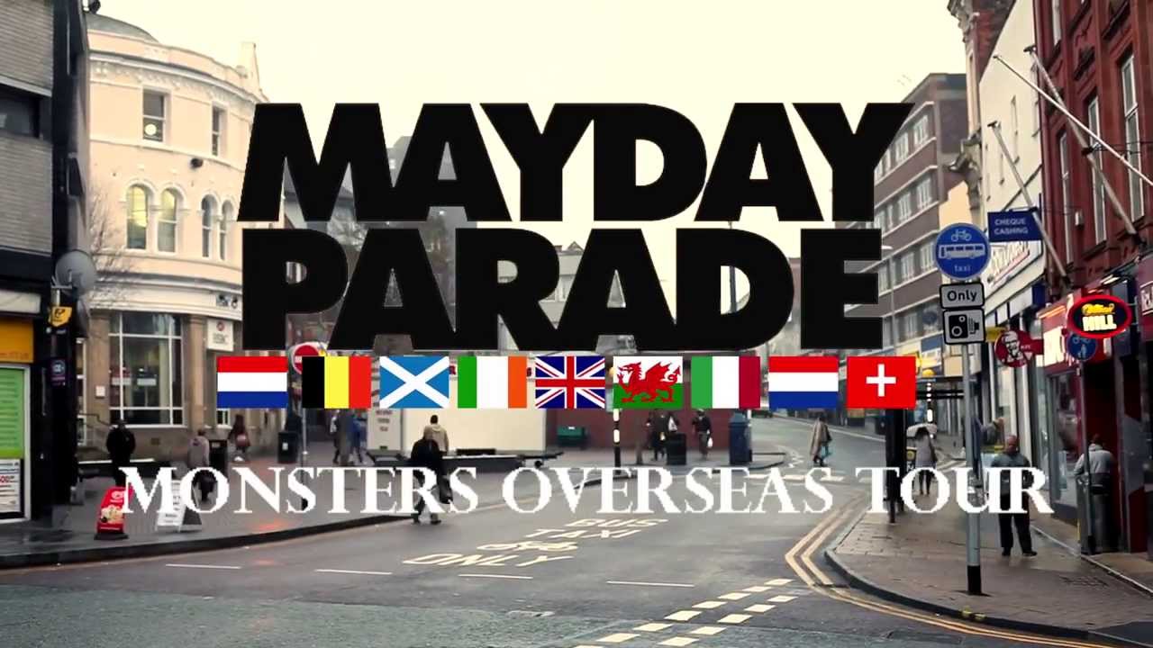 Mayday Parade - Monsters Overseas Tour (Update 1) - YouTube