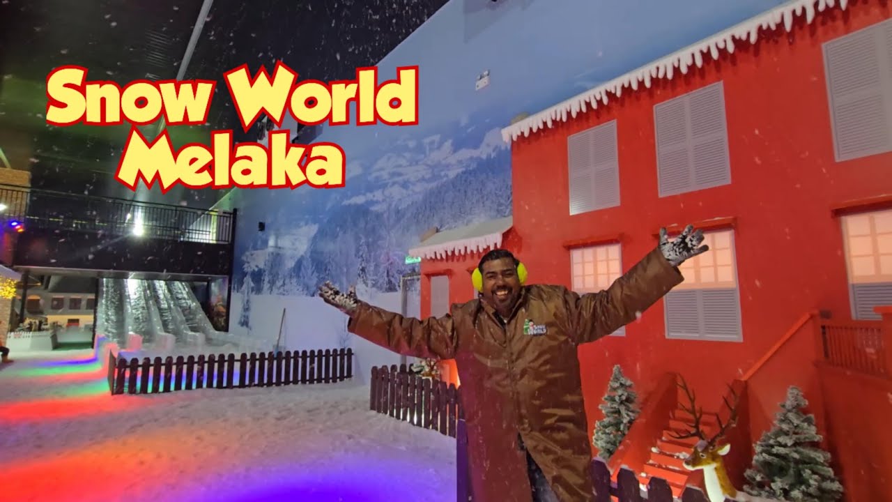 Snow World Melaka Mall new Melaka tourist attraction in 2025 - YouTube