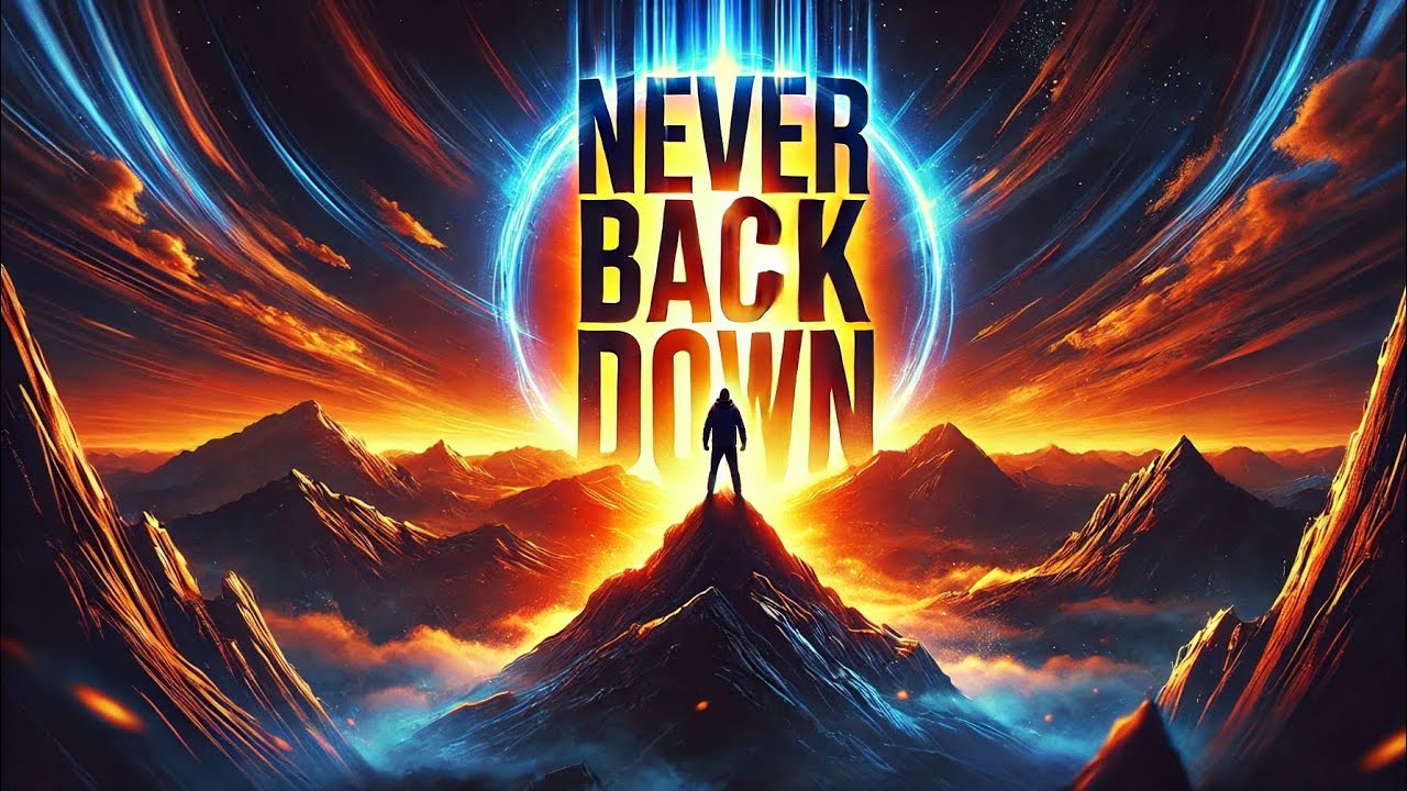 Never Back Down (Official music video) - YouTube