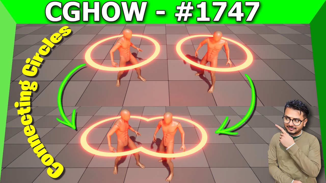 Connecting Circles in Unreal Engine 5.4 Niagara Tutorial | Download ...