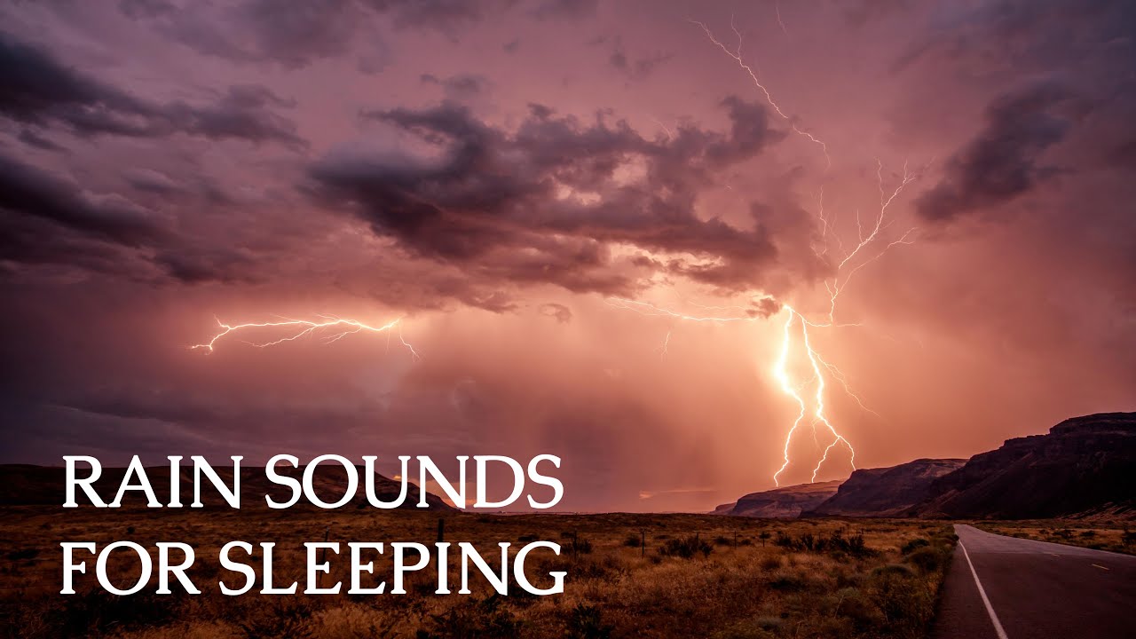 9 HOURS Heavy Rain Sounds for Sleeping / Rain White Noise - Nature ...