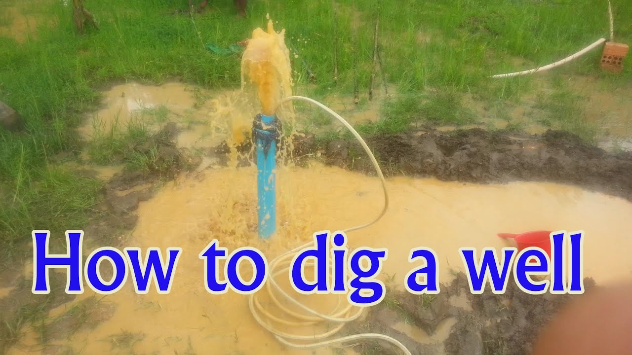 How to dig a well មើលគេជីកអណ្តូង - YouTube