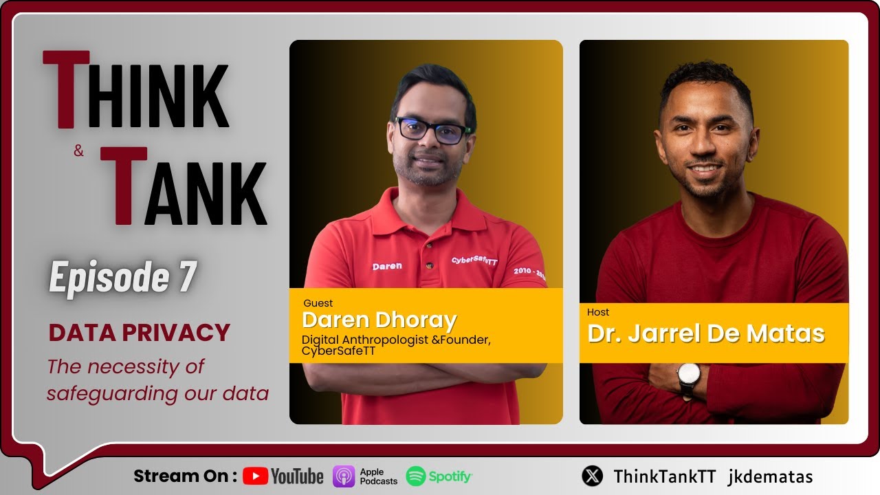 Data Privacy - Daren Dhoray, Founder of Cyber Safe TT - YouTube