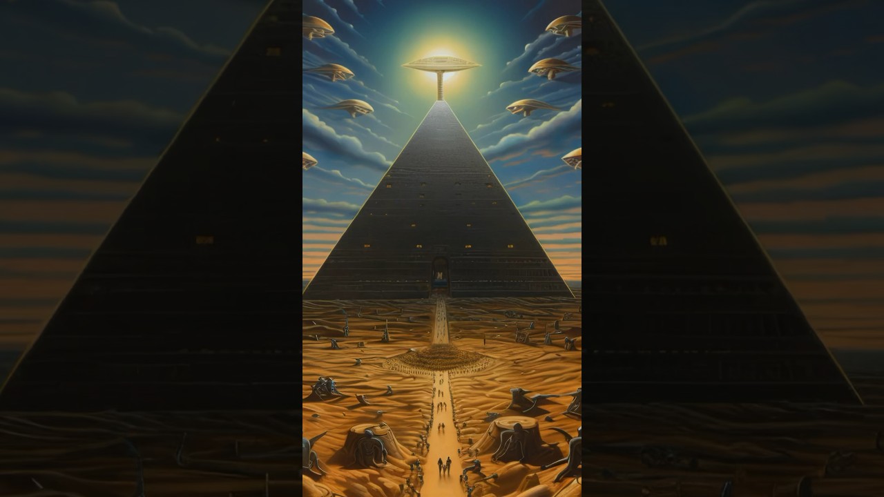 Surreal Pyramids Art Mix #pyramids #psychedelic #ancientegypt #scifi # ...