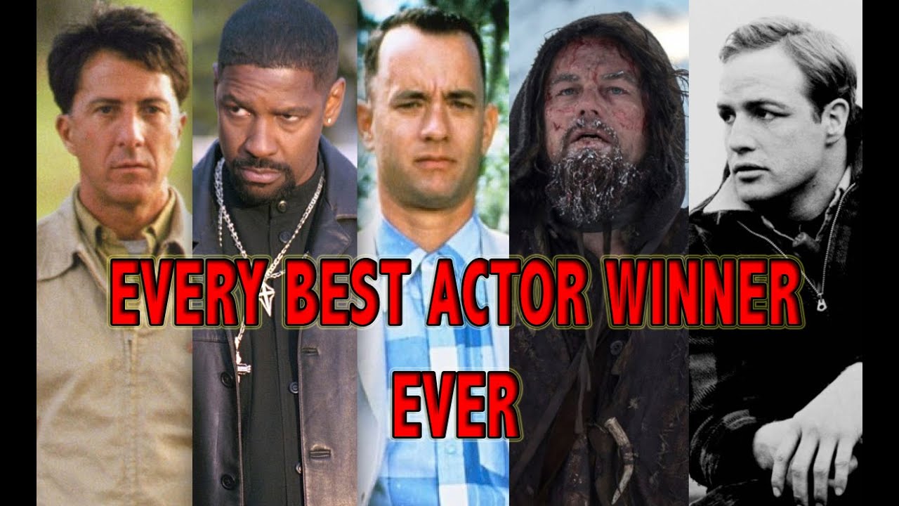 Every Best Actor Winner (1927 - 2016) - YouTube