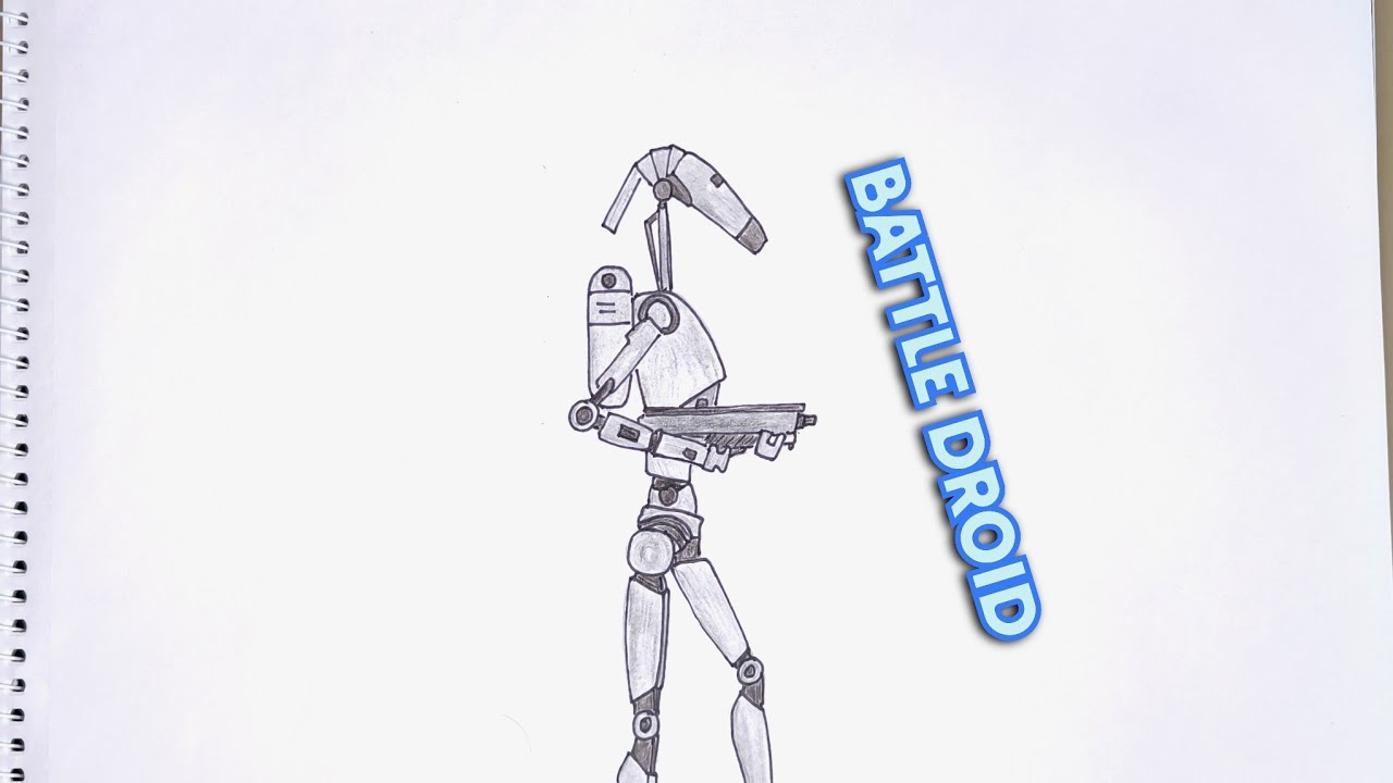 How to Draw | Battle Droid - YouTube