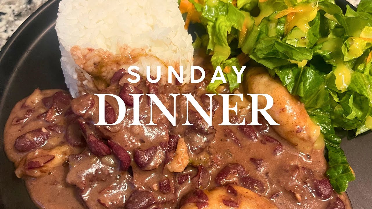 Sunday Dinner : Stew Peas with Oxtail - YouTube