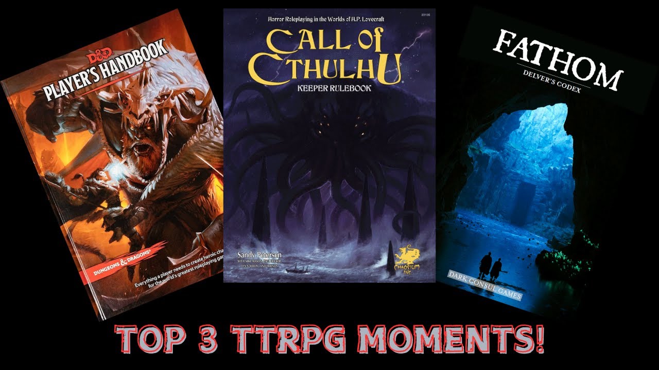 Top 3 Tabletop RPG Moments! - YouTube