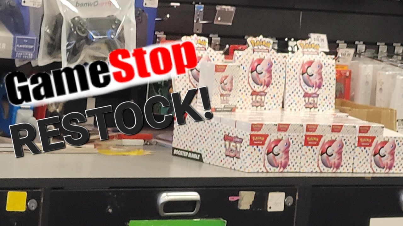 Another week, another 151 booster bundle restock at Gamestop! - YouTube