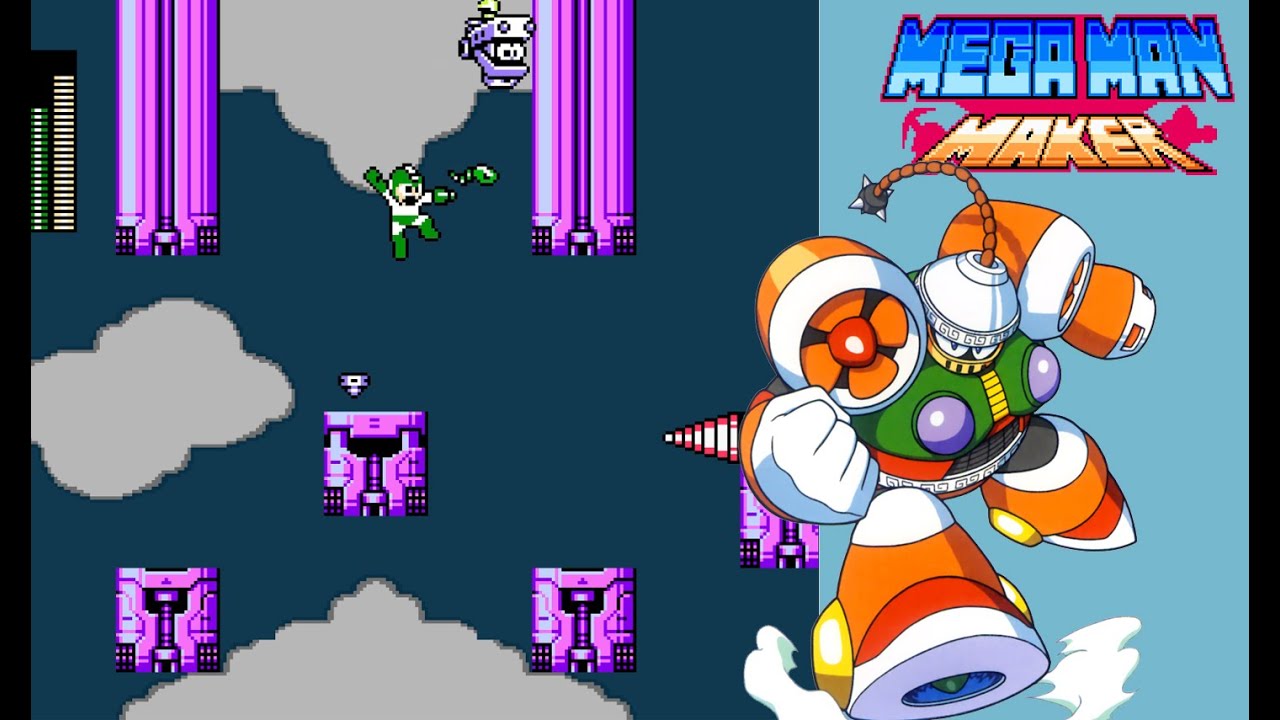 Mega Man Maker - Sky Fortress - YouTube