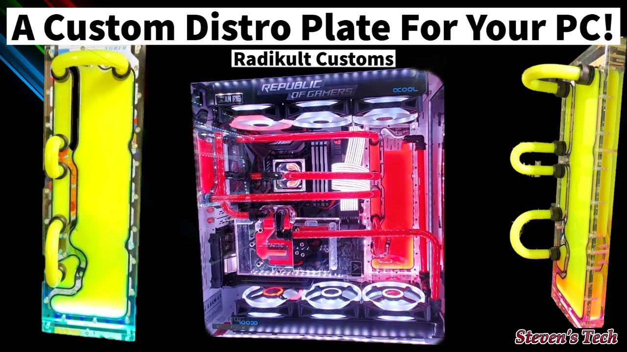 Custom Distro Plate Unboxing & Install (Radikult Customs) - YouTube