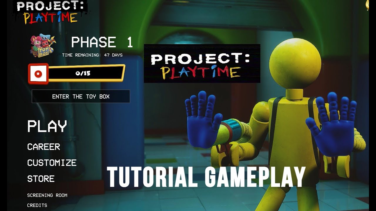 Project Playtime Tutorial Gameplay - YouTube