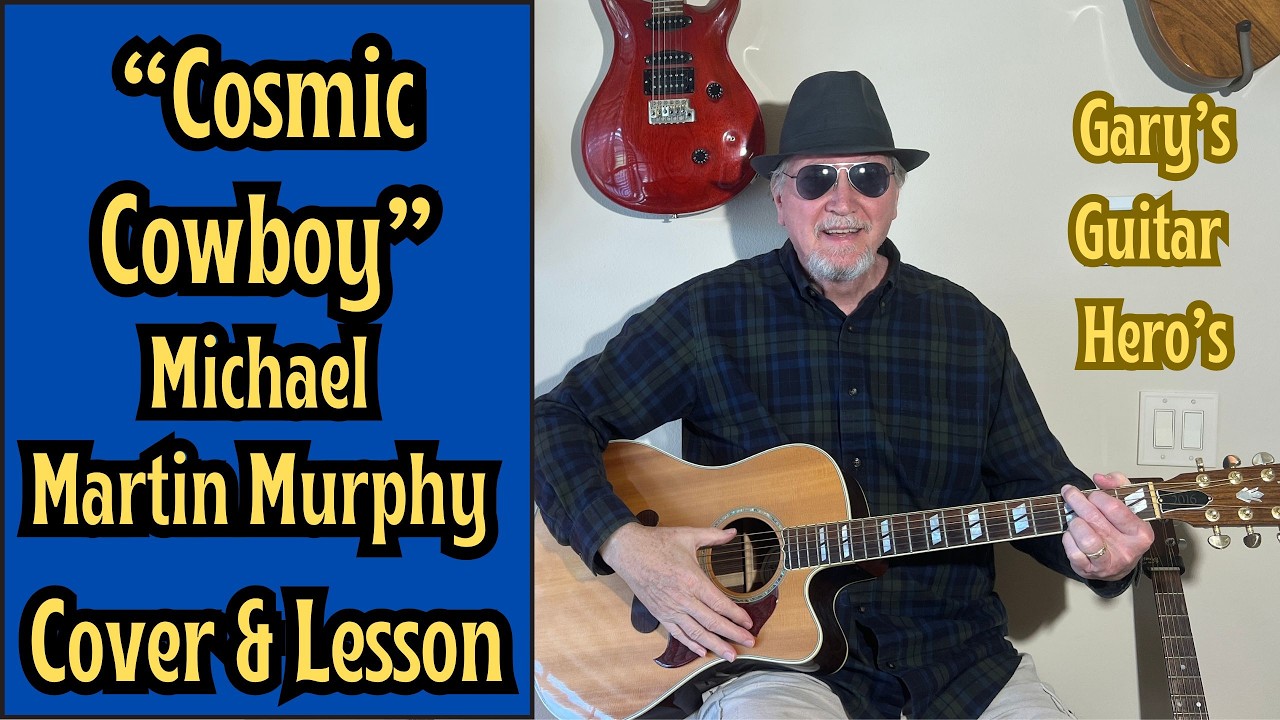 "Cosmic Cowboy" Simplified Acoustic Guitar Lesson - YouTube