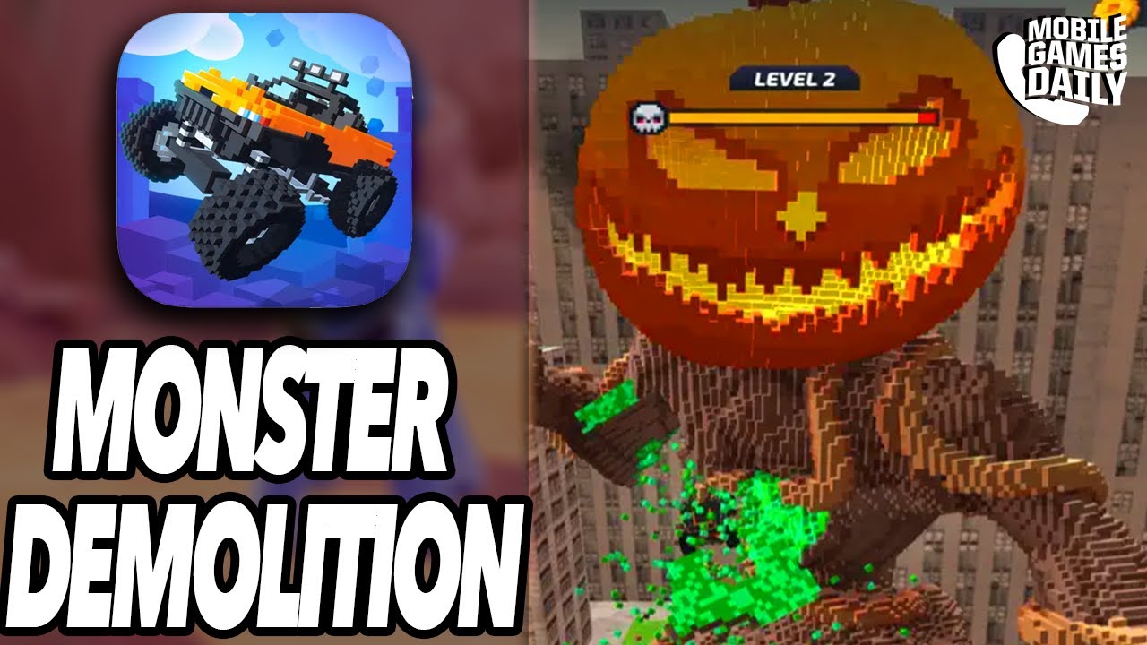 MONSTER DEMOLITION Giants 3D Gameplay Walkthrough - Ram Giant Monsters ...