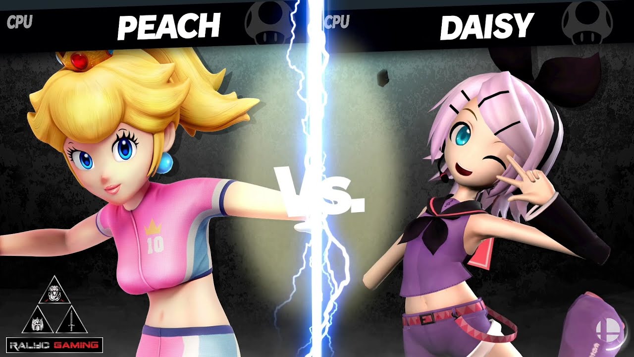 Smash Mods Ultimate: Viewer Request Mega Battle Strikers Peach vs Rin ...