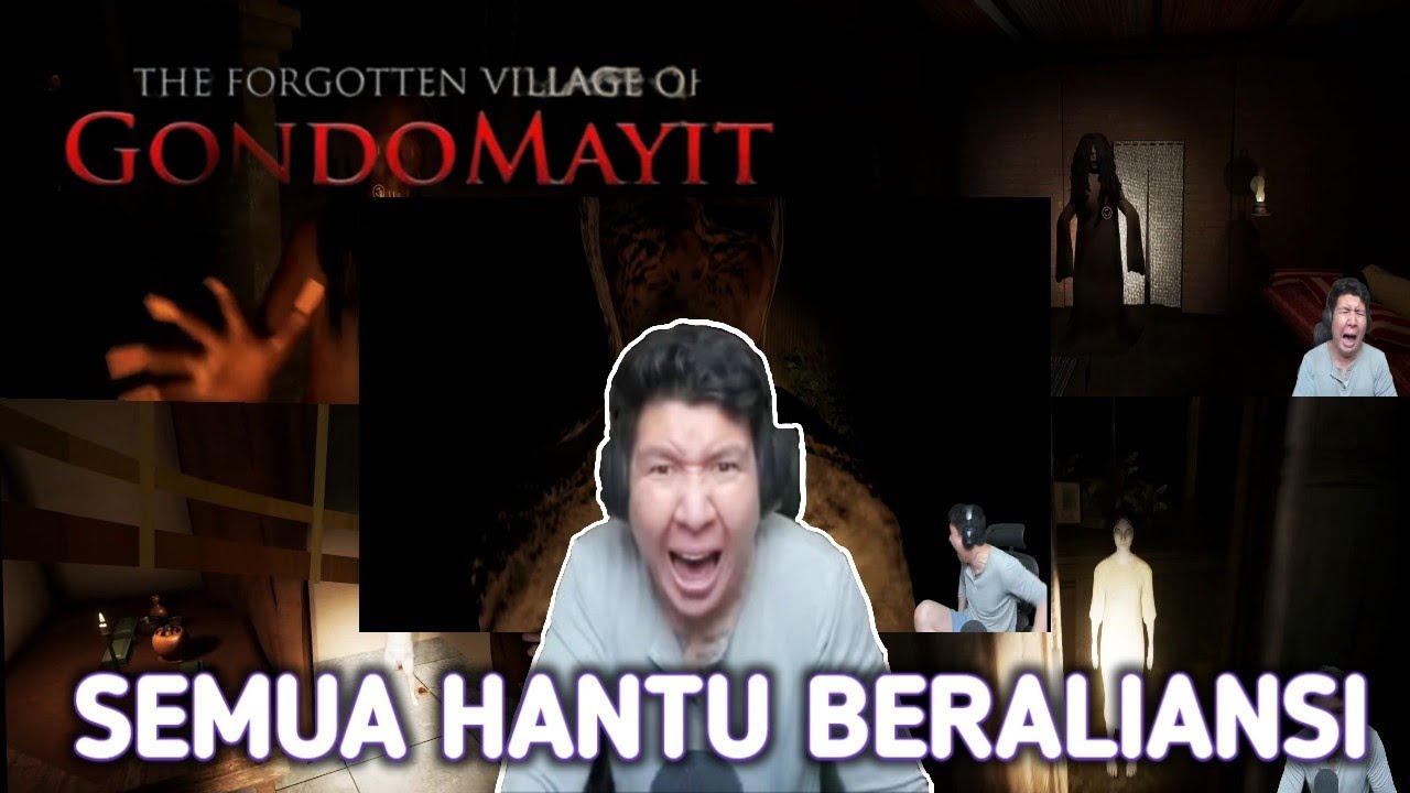 SEMUA HANTU BERSATU MOMEN JUMPSCARE WINDAH BASUDARA BERMAIN KAMPUNG ...