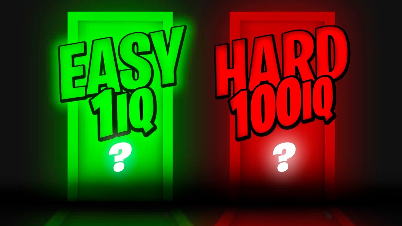 How YOU Can Complete HARD 100IQ LEVELS 71-80 in Fortnite 2 IN 1 ESCAPE ...