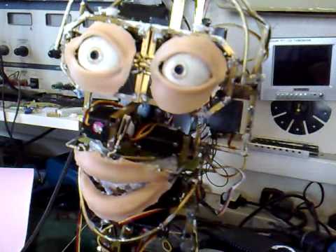 ROBOT HEAD- UPDATE - YouTube