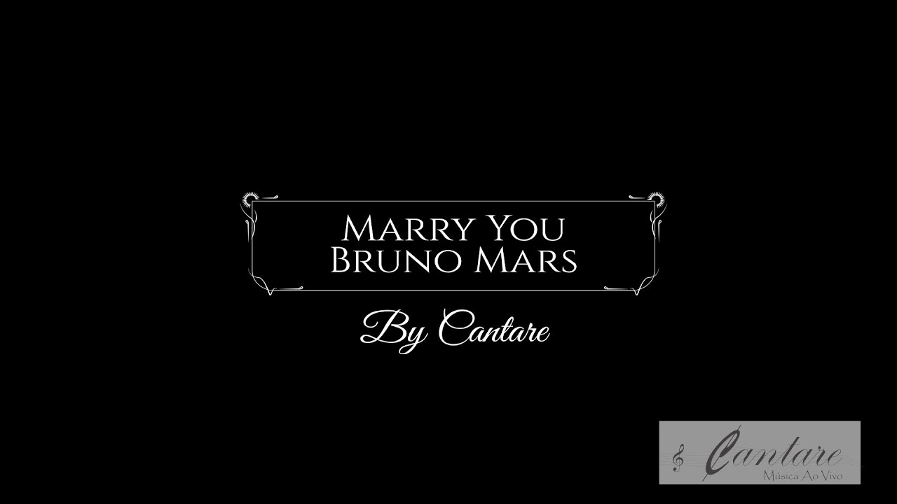 Marry You - Bruno Mars-Cover Cantare - YouTube Music