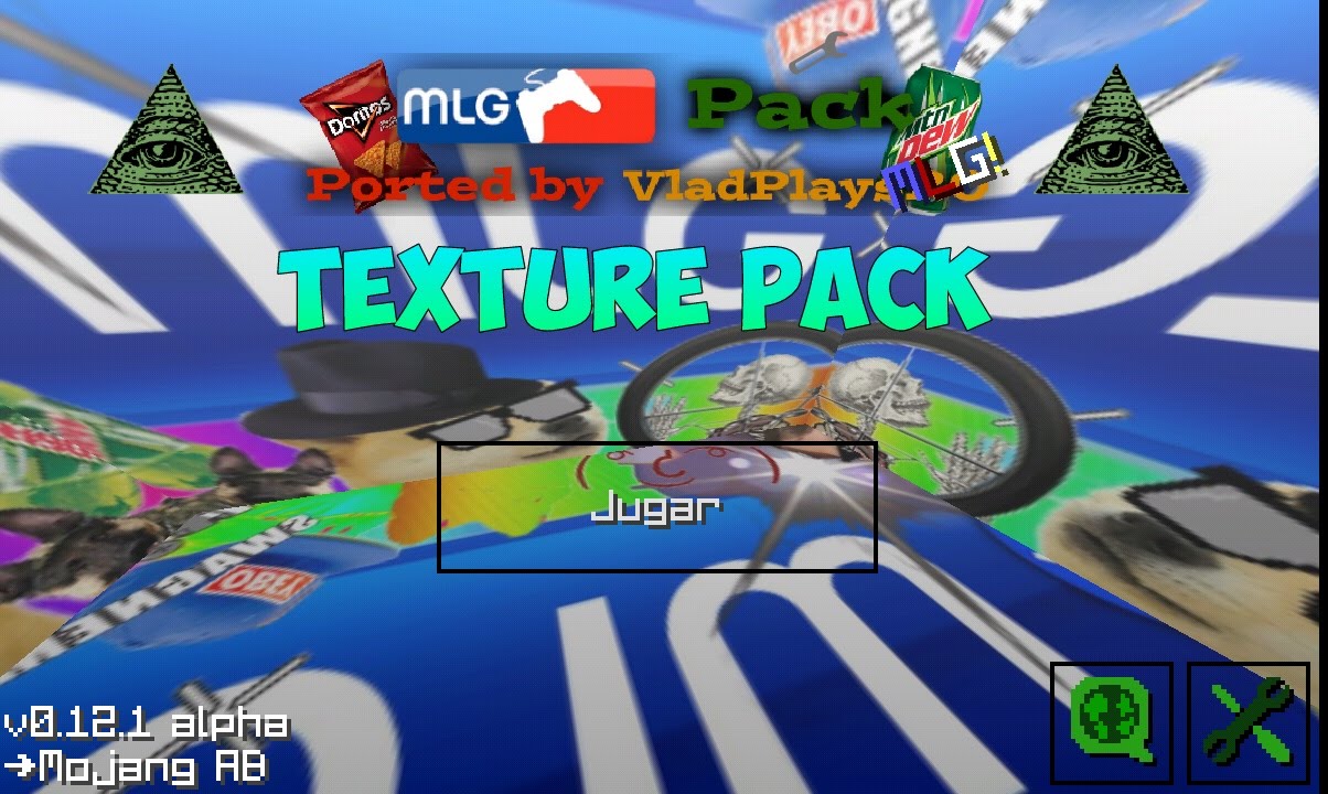 MLG Texture pack para minecraft PE 0.12.0 - YouTube