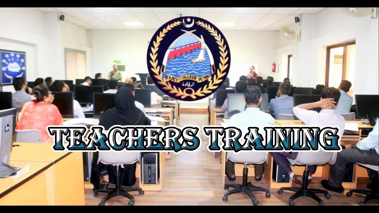Professional Development Training for faculty members of Cadet College ...