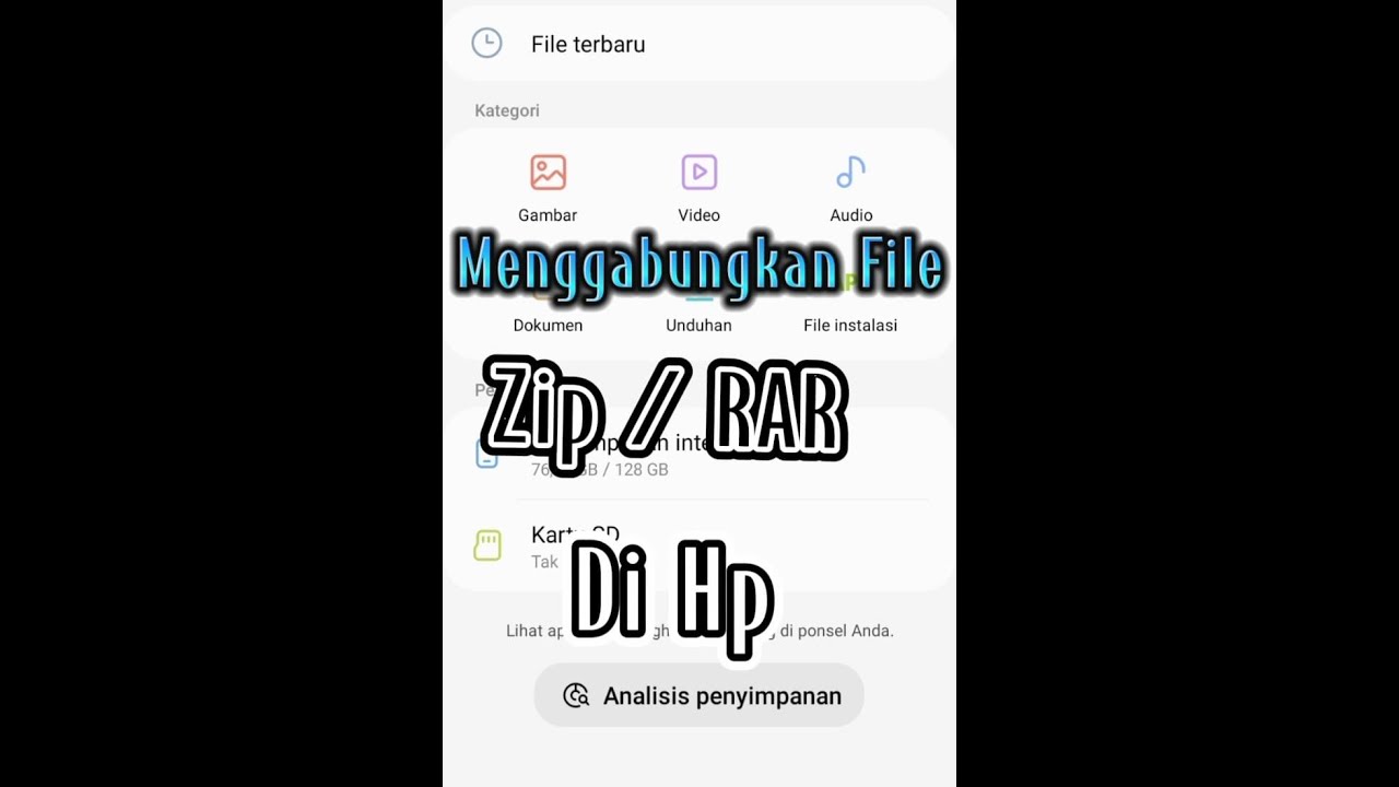 Cara Menggabungkan File Word / PDF Ke Bentuk Zip / RAR Tanpa Aplikasi ...