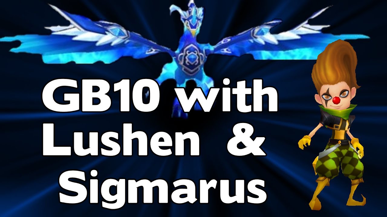 Summoners War - Giants B10 Speed Team with Lushen and Sigmarus - GB10 ...