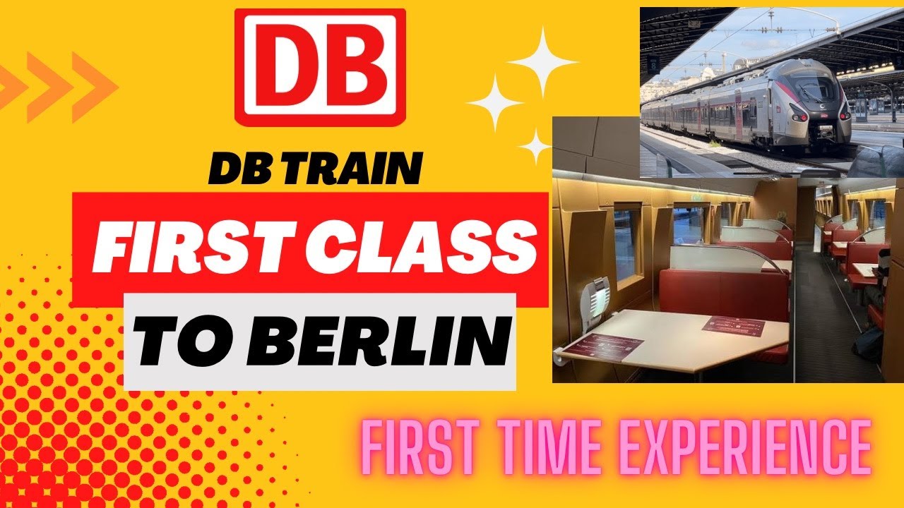 รีวิวรถไฟชั้นหนึ่ง DB First Class กว่า 8 ชั่วโมง!! เส้นทางปารีส ...