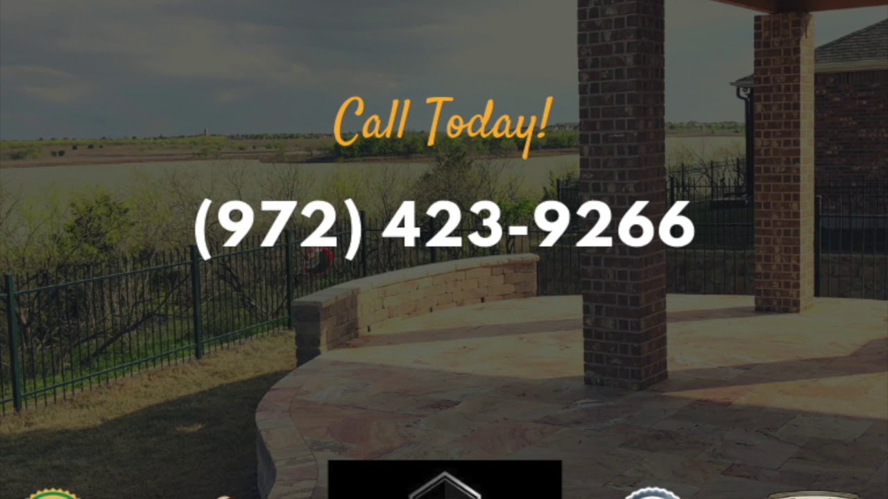 Patio Old York | Precision Pavers Plano TX - YouTube
