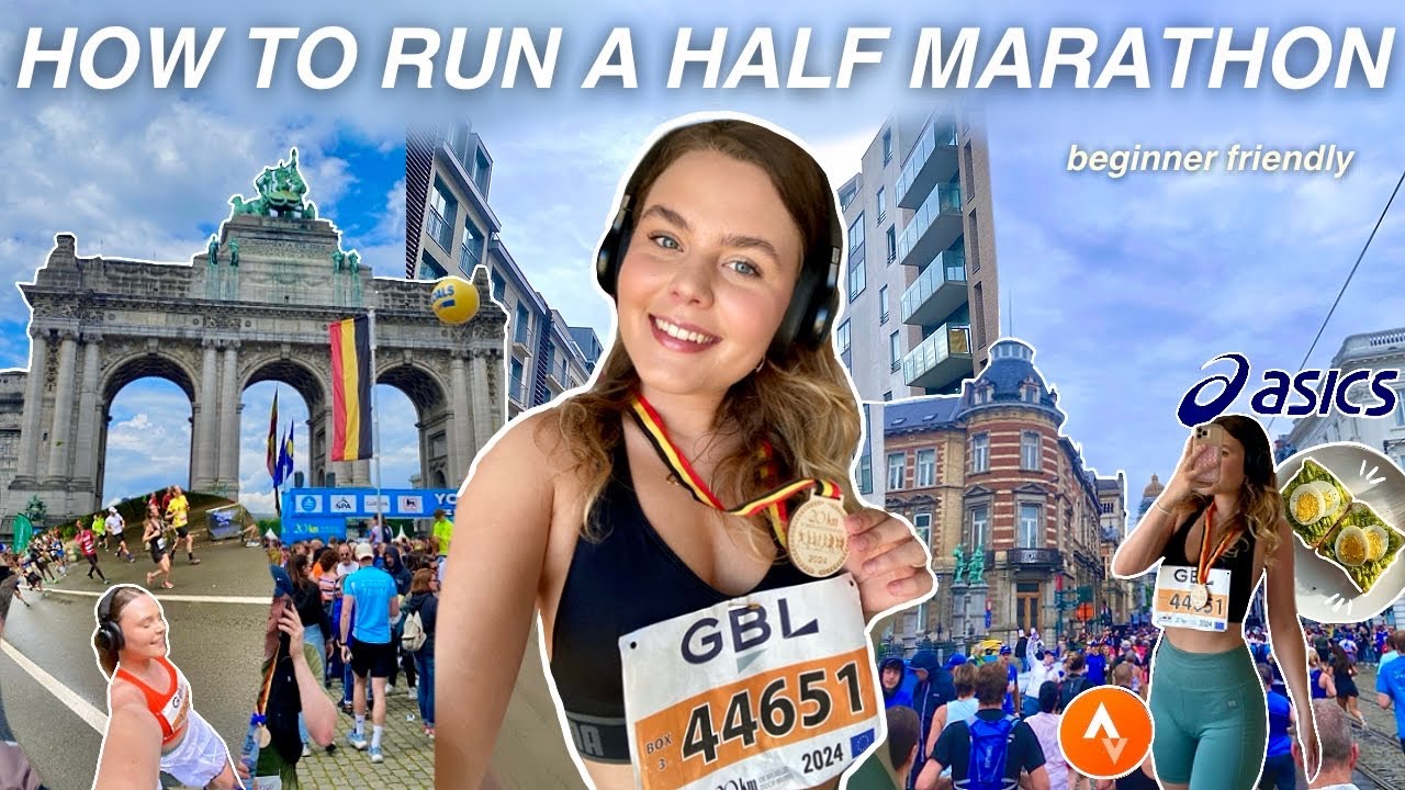 how YOU can RUN your first half marathon: tips from a beginner - YouTube