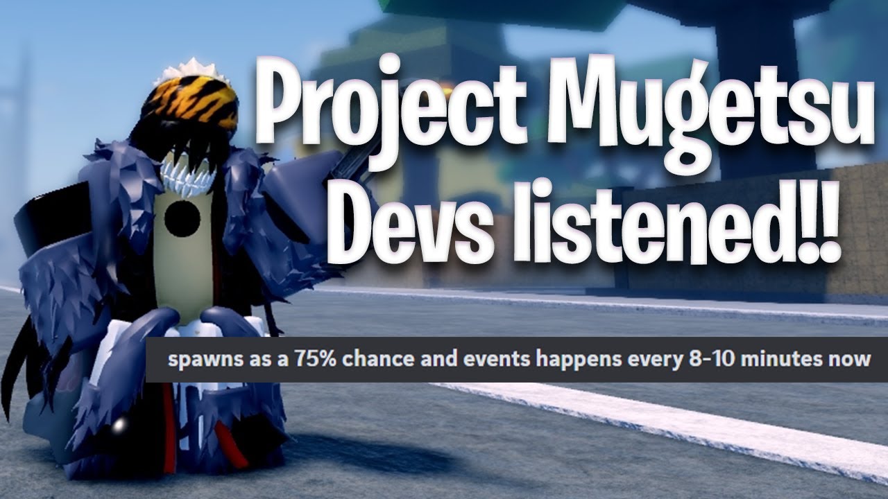 Project Mugetsu Devs LISTENED!? Easter Revamp - YouTube