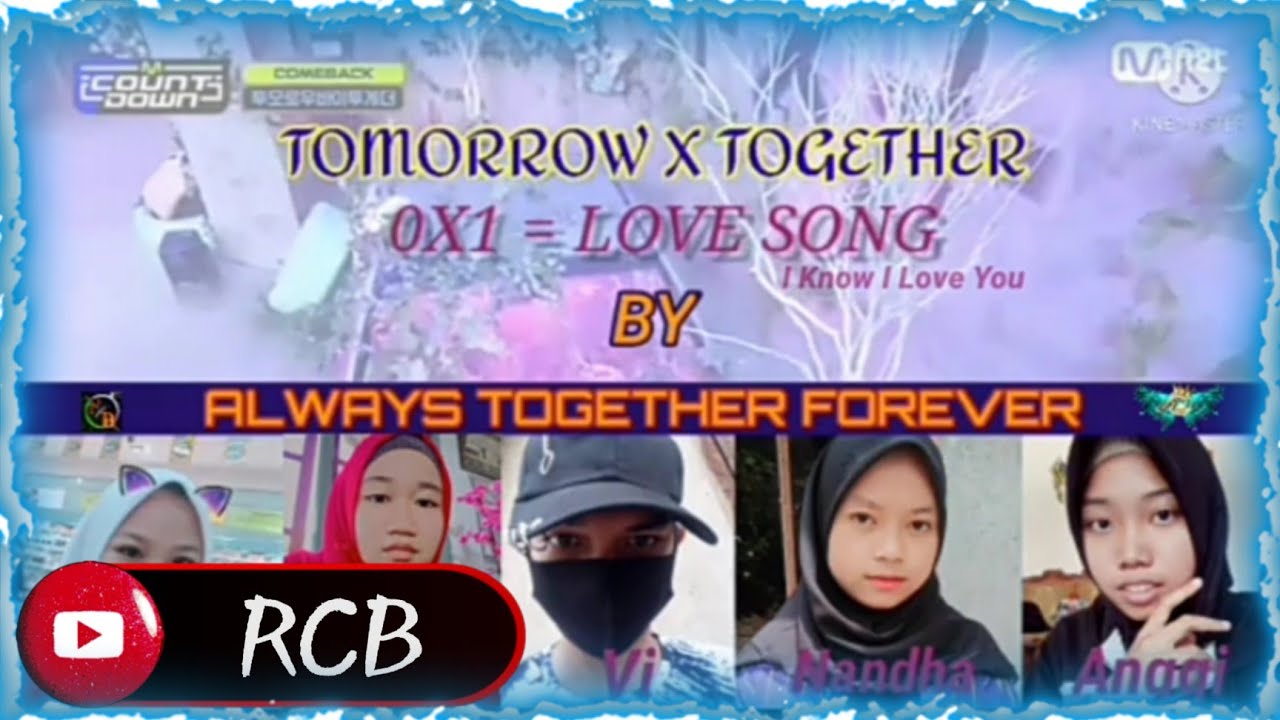 TXT - "0X1 = LOVE SONG (I KNOW I LOVE YOU) COVER BY ATF [ DEBUT ] - YouTube