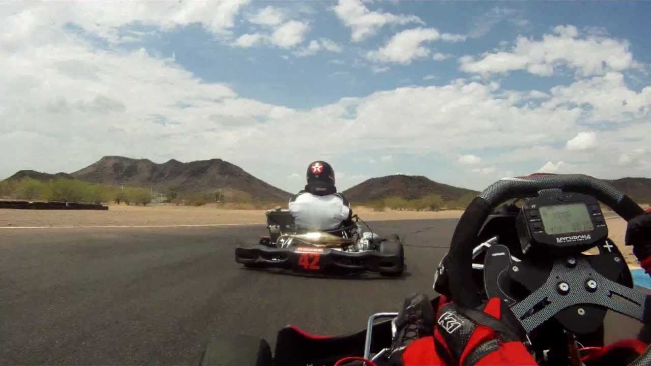Shifter Kart Practice -July 14, 2012- Mechatron Paddle Shifter - Driver ...
