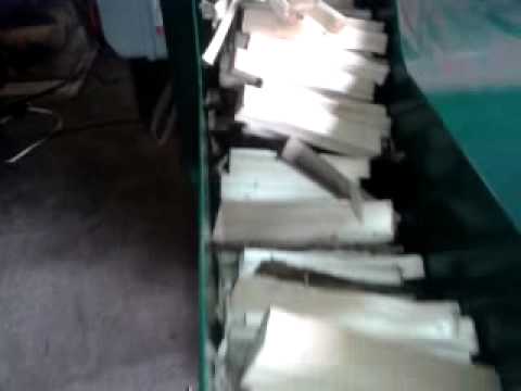 Making kindling sticks - YouTube