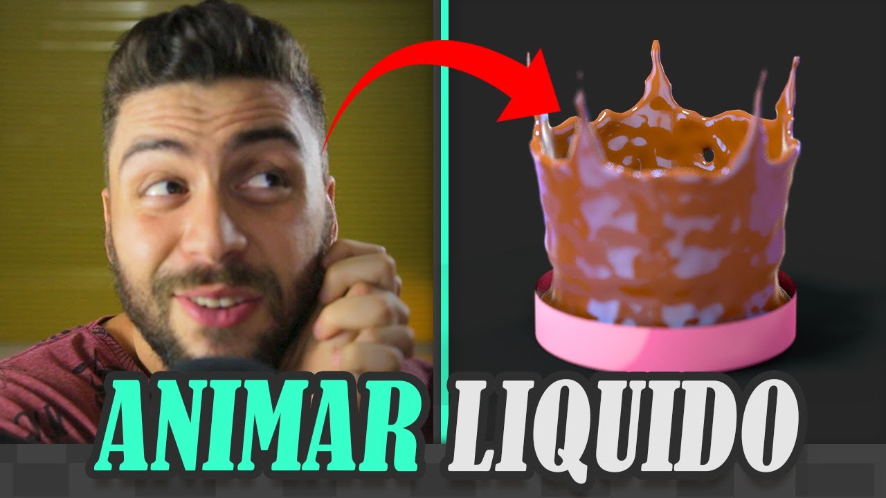 Como animar LIQUIDO SPLASH no Cinema 4D e RealFlow | Tutorial Cinema 4D - YouTube