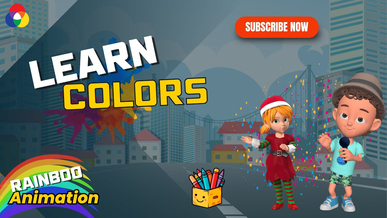 Learn Colors with Slide and More! | +Compilation | Colors for Toddlers | Rainboo Nursery Rhymes ...