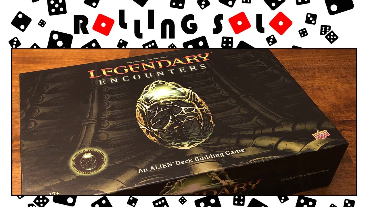 Legendary Encounters: An Alien Deck Building Game | Unboxing - YouTube